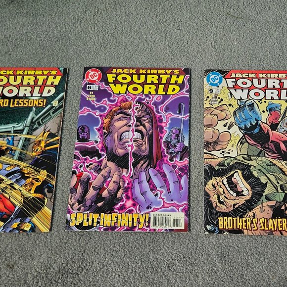 DC Comics | Other | Jack Kirbys Fourth World Dc Comics Set Issues 6 7 9 ...